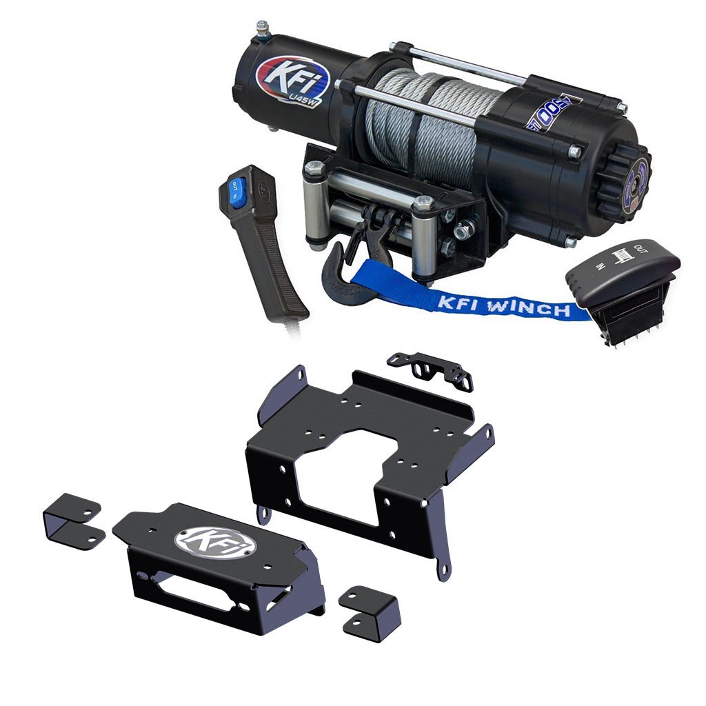 KFI Winch & Winch Mount Kit Honda Talon 1000 Winch Mount ...