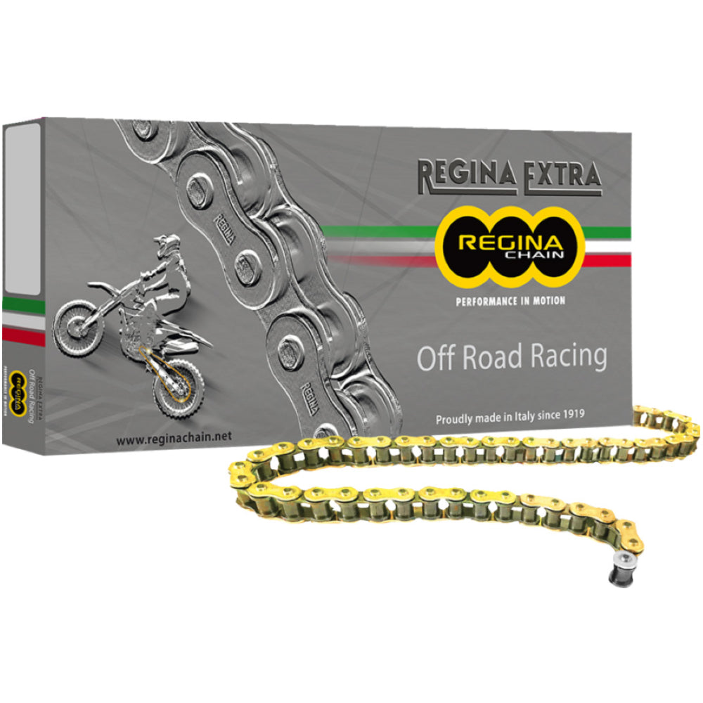 Regina GPXV EXTRA Race Specialty 520 Gold Chain | MojoMotoSport.com