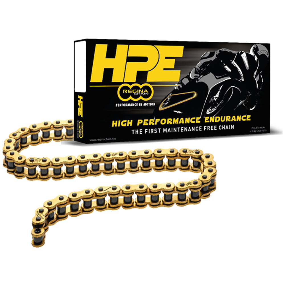 Regina HPE Maintenance Free 520 Gold Chain | MojoMotoSport.com