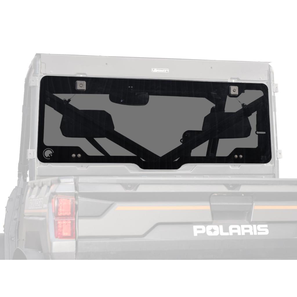 SuperATV Polaris Ranger XP 1000 Rear Glass Windshield – MojoMotoSport.com