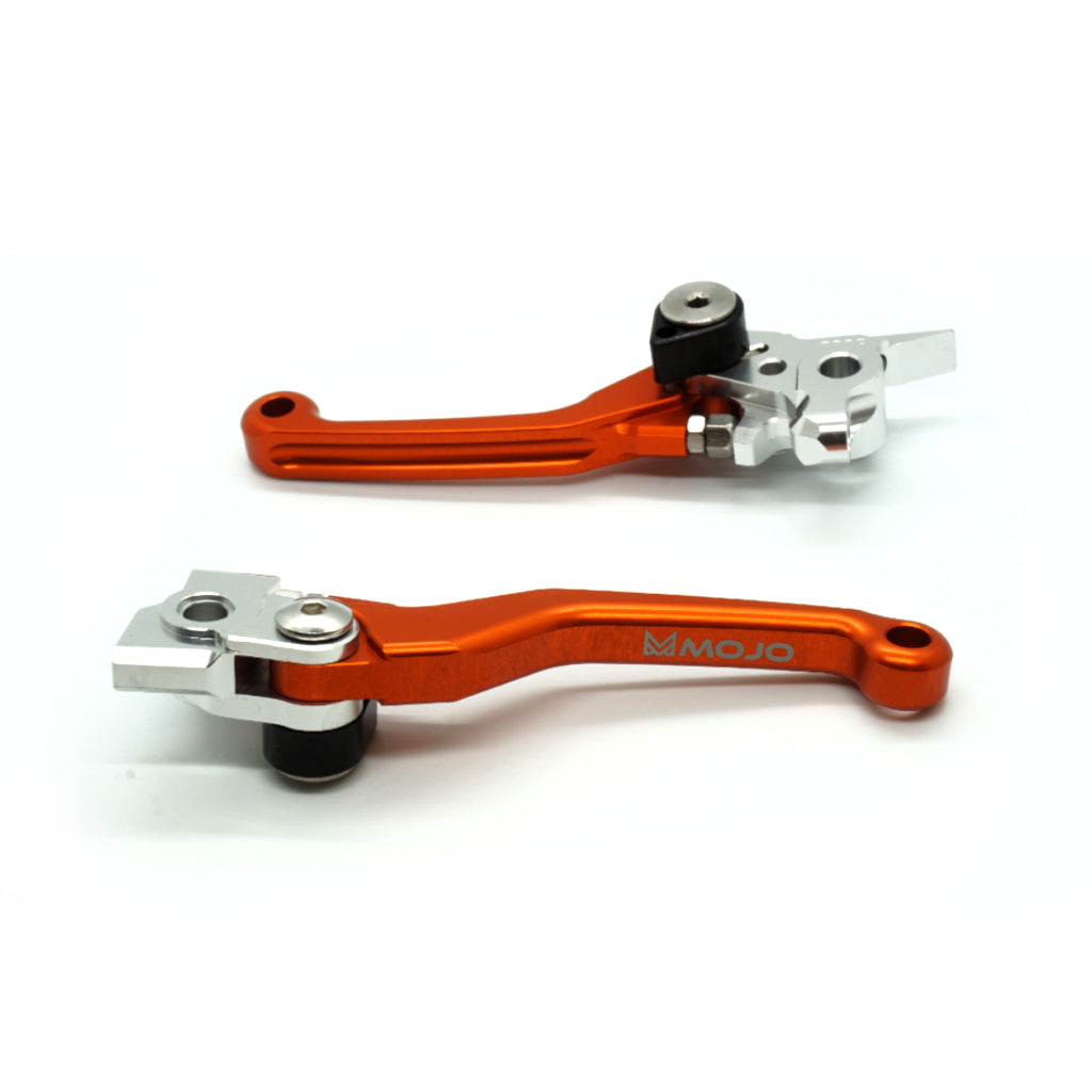 KTM Folding Clutch/Brake Lever Set | MojoMotoSport – MojoMotoSport.com