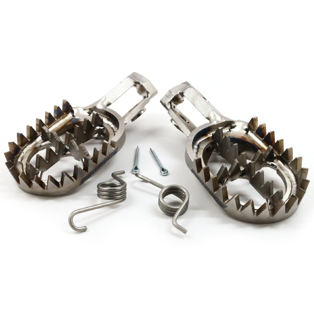 Works Connection Titanium Pro Pegs KTM/Husqvarna | MojoMotoSport.com