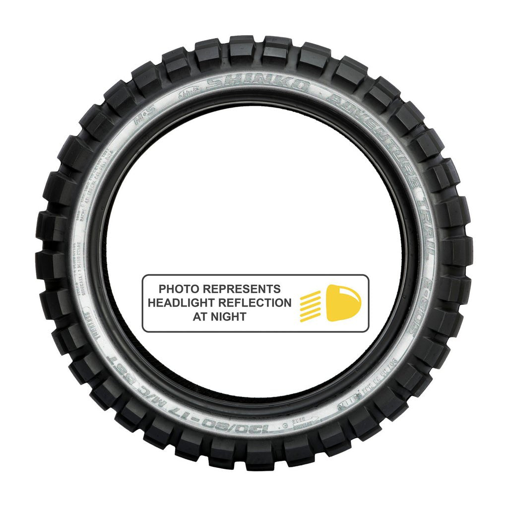 Shinko - E804/E805 Adventure Trail Reflective Tire | MojoMotoSport.com