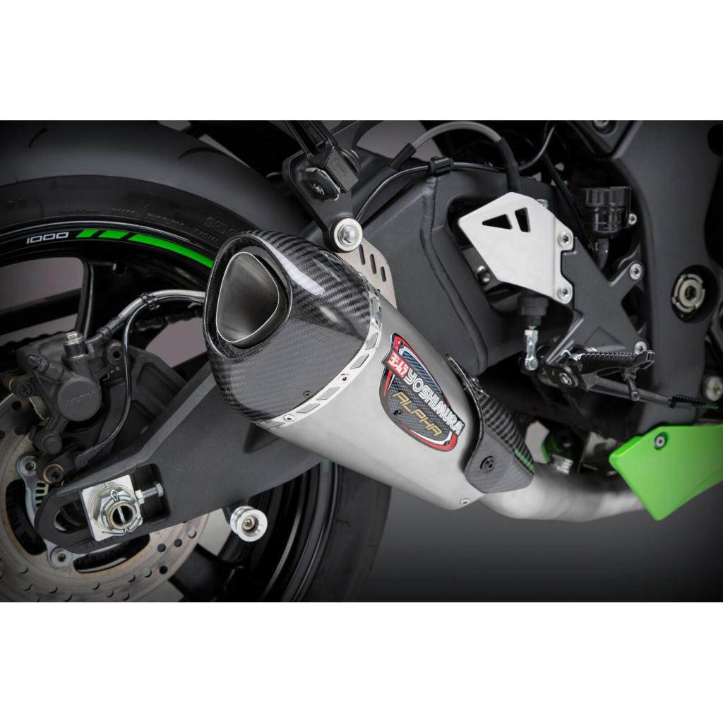 Yoshimura Alpha T Slip-On Exhaust | 14182CP520 – MojoMotoSport.com